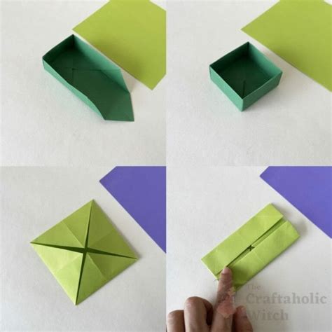3 Ways Of Making Origami Boxes With Paper And Lid With Video