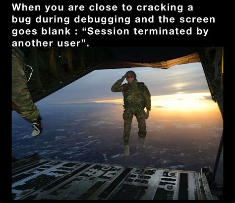 Session Terminated By Another User