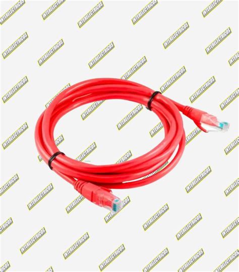 PATCH CORD ROJO UTP CAT 6A 1MTS Interelectricos Group S A S