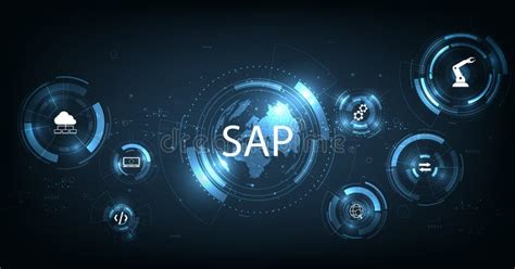 Sap Concept Stock Vector Illustration Of Resource Computing 364111914