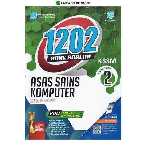 Buku Latihan Tingkatan 2 1202 Bank Soalan Asas Sains Komputer