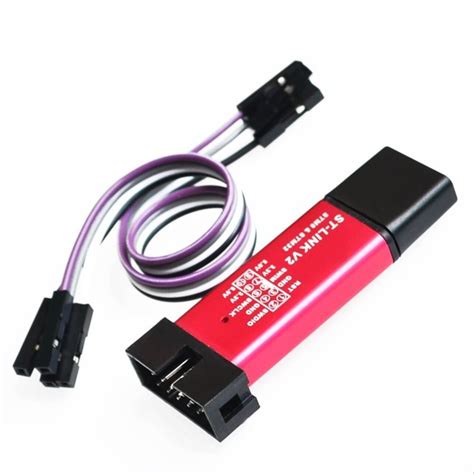 Jual St Link V2 Stlink Mini Stm8 Stm32 Stlink Downloader Programming Shopee Indonesia
