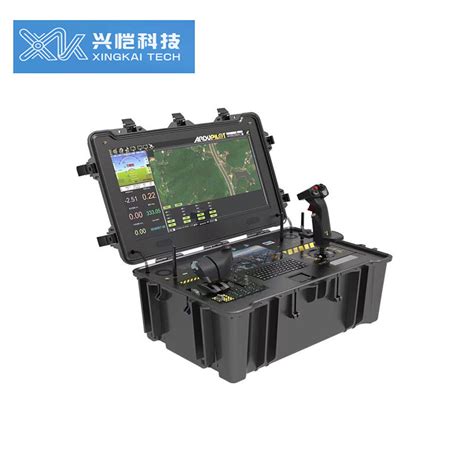 ระบบควบคุมวิดีโอแบบพกพา Gcs สำหรับ Drone Uas Uav Ground วิทยุบังคับระยะไกลระบบวิดีโอ Telemetry