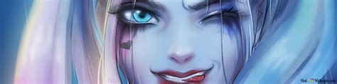 Harley Quinn Wink Dc 4k Wallpaper Download