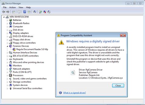 Windows 7 Security Unsigned Driver Regula Forensics Help Center