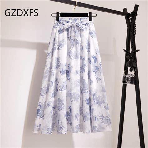 Купити Dx Нова богемна шифонова напівдовга сукня на весну та літо Середньої довжини з високою