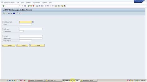 4 Database View In Sap Abap Youtube