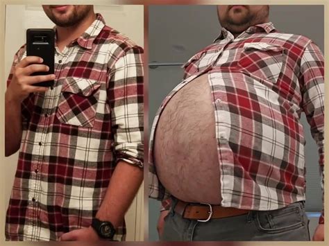 Bloated Ball Belly Pops Buttons