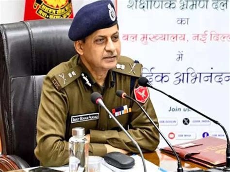 Centre Entrusts Ssb Chief Amrit Mohan To Hold Additional Charge As Bcas Dg