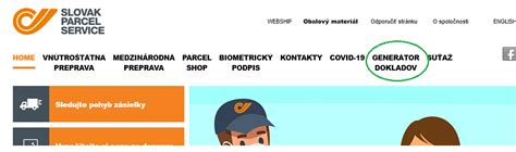 generator of income and tax documents slovak parcel service