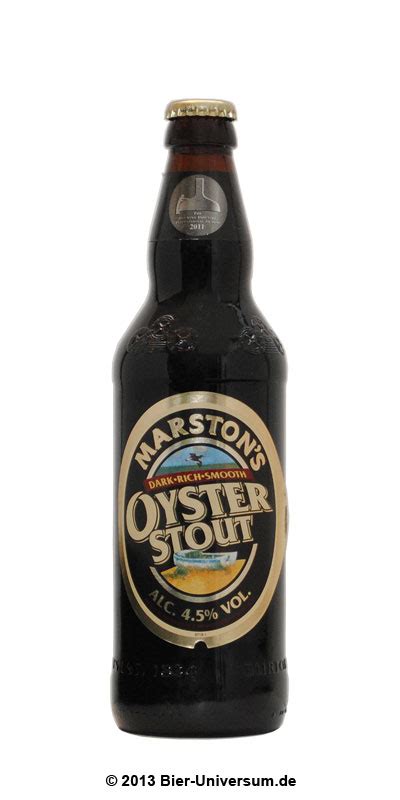 Marston's Oyster Stout - Bier-Universum