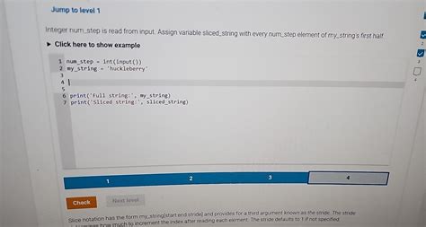 Solved Jump To Level 1integer Numstep Is Read From Input