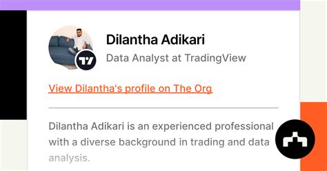 Dilantha Adikari Data Analyst At Tradingview The Org