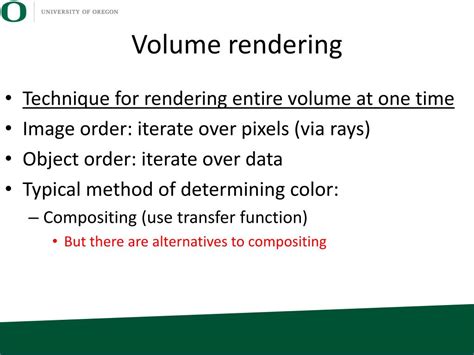 PPT Volume Rendering Part PowerPoint Presentation Free Download ID