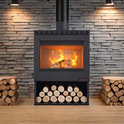 Awenox Modern Wood Burning Fireplace Wayfair Canada