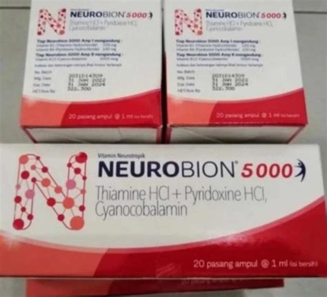 Jual Neurobion Inj Ampul Per Box Isi 20 Ampul Di Seller Apotek Najeeb Farma Official Store