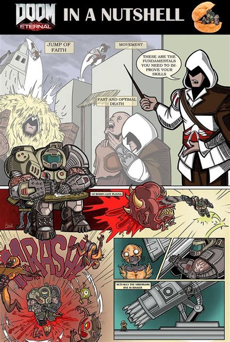 Just Found This On Devientart Looking For Spicy Doom Eternal Fanart Credit To Kevintrentin Doom