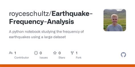 GitHub Royceschultz Earthquake Frequency Analysis A Python Notebook Studying The Frequency Of