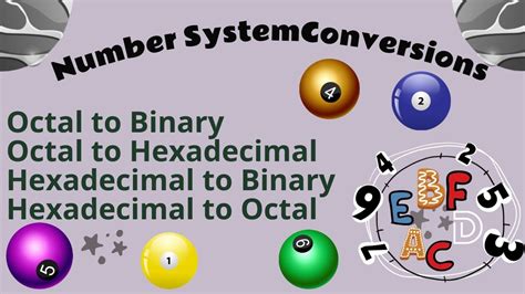 Part 5 Conversions Octal And Hexadecimal Conversions Csspms