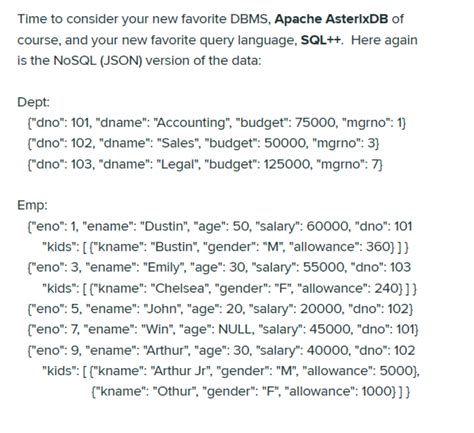 solved time to consider your new favorite dbms apache