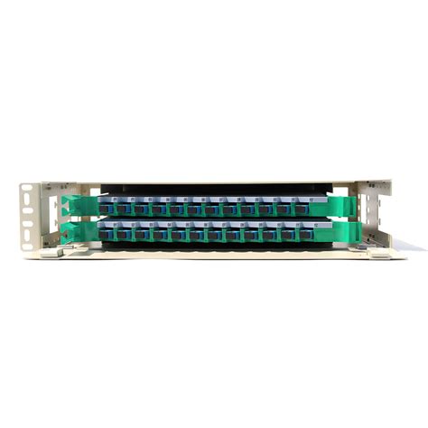 Kolorapus Fiber Optic Patch Panel 24 Port Sc Patch Panel Odf Sc Patch