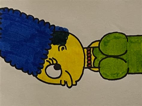 Marge Simpson Big Butt By Randy2017 On Newgrounds