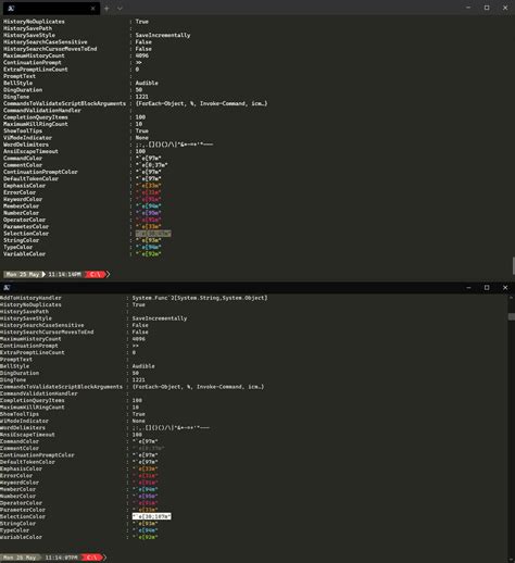 Text Rendering Error With Foreground Color White Aka PowerShell Color Gray Aka ANSI E