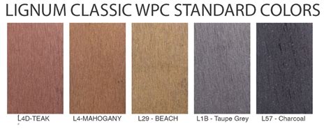 WPC CLADDING Lignum Composites