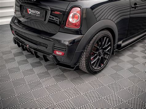 Rear Side Splitters V3 Mini Cooper John Cooper Works R56 Maxton Design