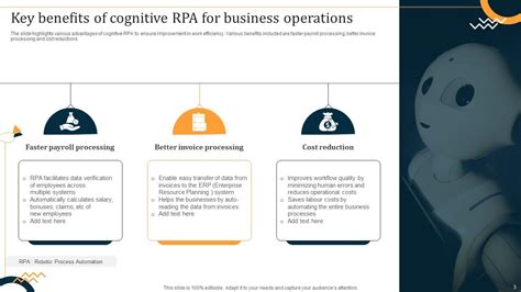 Cognitive RPA Powerpoint PPT Template Bundles PPT Template