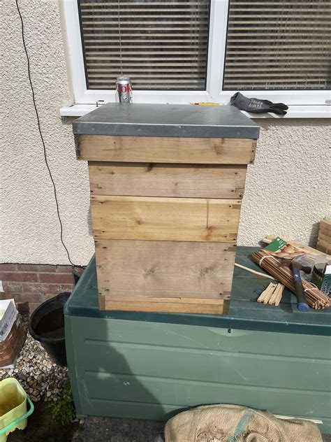 My First Hive Is Built And Ready To Go Rbeekeeping
