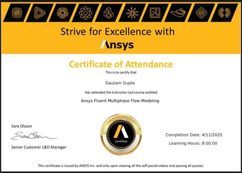 Ansys Cfd Multiphaseflow Engineering Simulation Learning Gautam Gupta