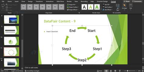 Add Format Tables Charts SmartArt In PowerPoint DataFlair