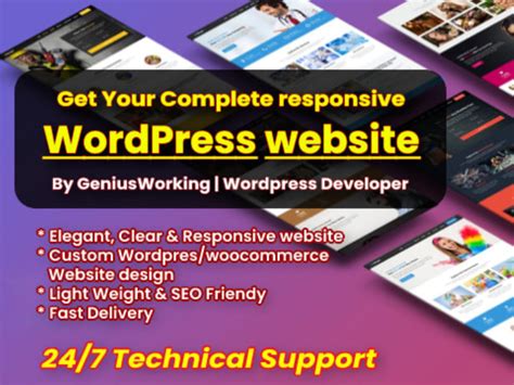 Install WordPress Theme Customization Themeforest Template Kit Upwork