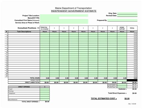 Construction Cost Estimating Spreadsheet Awesome Home Building Cost