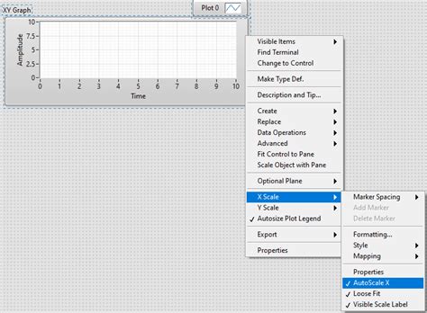 solved xy graph y axis range ni community