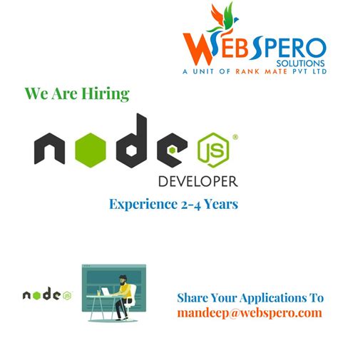 Hello Everyone Hiringalert Nodejsdevelopers Backenddevelopers