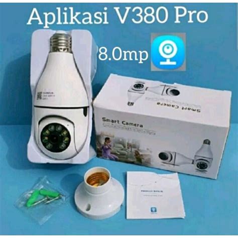 Jual Camera Cctv Wifi Lampu Bisa Putar 8Mp Full HD Kamera Cctv Wifi Wireless Ip Smart Camera