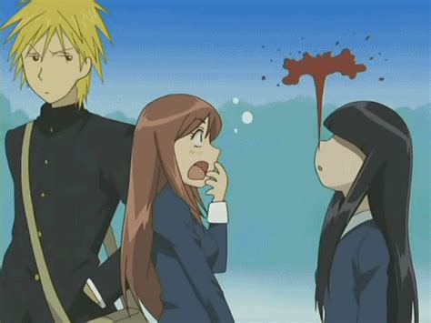 An Anime Where A Female Protag Gets Nosebleed Instead Of The Usual Male