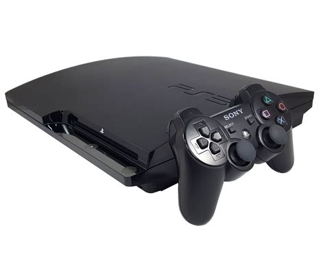 Sony Playstation 3 Ps3 Slim 320gb Black Controller Hdmi Cable