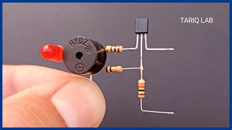 Simple Electronic Project Using Bc547 Youtube
