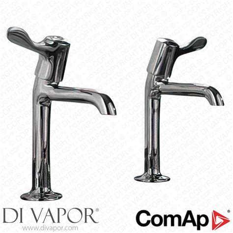Comap Py Comap Performa 2158qt 1 4 Turn Lever Pair Of High Neck Sink Tap To Bs5412 Spare Parts
