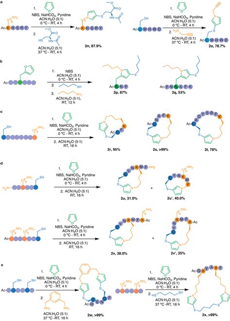 Furan Thiol Amine Futine Multicomponent Reaction Mcr For Download Scientific Diagram
