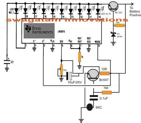 Vibration Meter Circuit For Detecting Vibration Strength Homemade