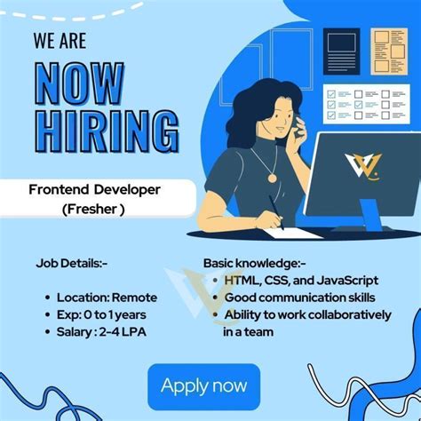🚀 we re hiring frontend developer 🚀 📍 location remote 🕐 experience