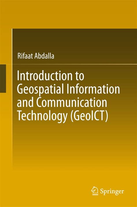 ‎introduction To Geospatial Information And Communication Technology Geoict