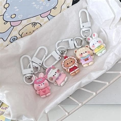 Брелок для ключей в виде кролика Aliexpress