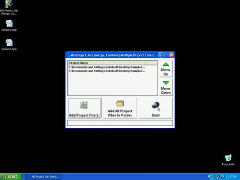 Sobolsoft Com How To Use Ms Project Join Merge Combine Multiple Project Files Into One