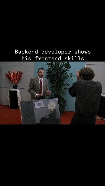 When Backend Developer Show His Frontend Skilldeveloper Memes