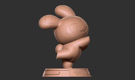Spinda Pokemon Fanart 3d Model 3d Printable Cgtrader